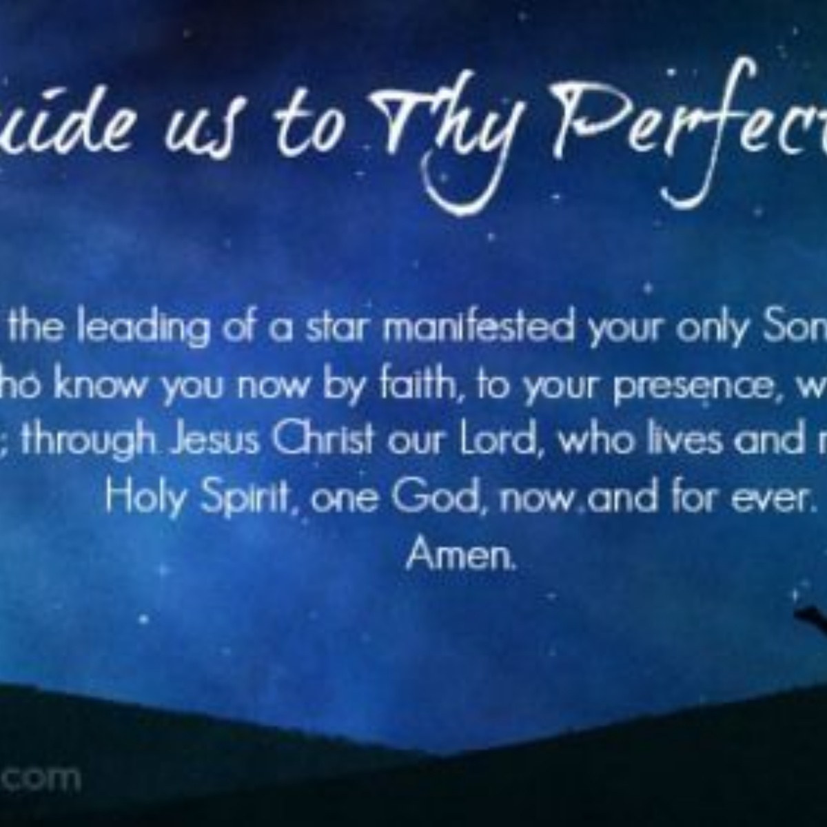 Guide us to thy perfect light - Richard Challoner School